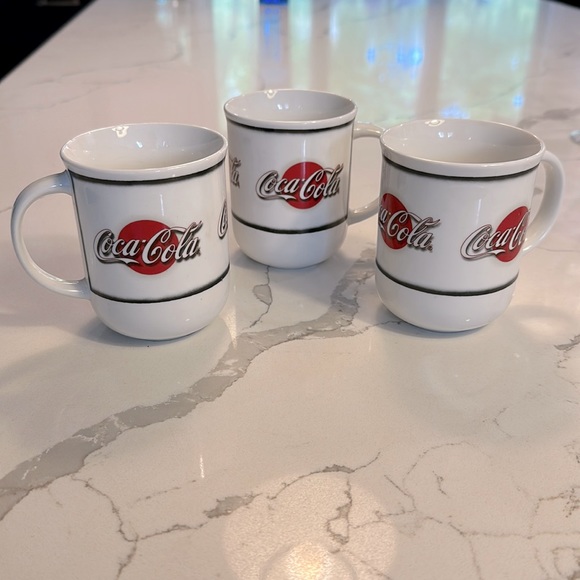 Coca Cola | Dining | Vintage Cocacola Coffee Mugs | Poshmark